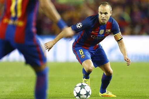 Injured Andres Iniesta Faces Long Spell Out For Barca
