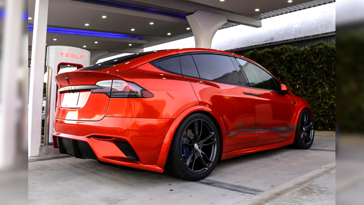 This Modified Tesla Model X is Going Viral For All the Right Reasons