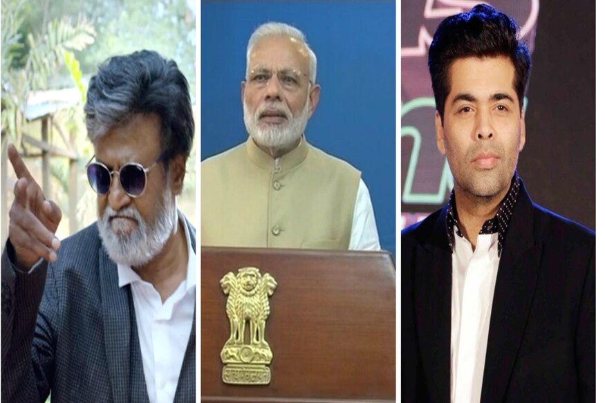 PM Modi Thanks Rajinikanth, Nagarjuna, Karan Johar On Demonetisation