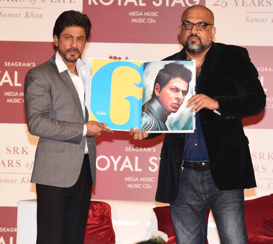 Shah Rukh Khan Launches Samar Khan's Book Titled 'SRK 25 Years of a ...