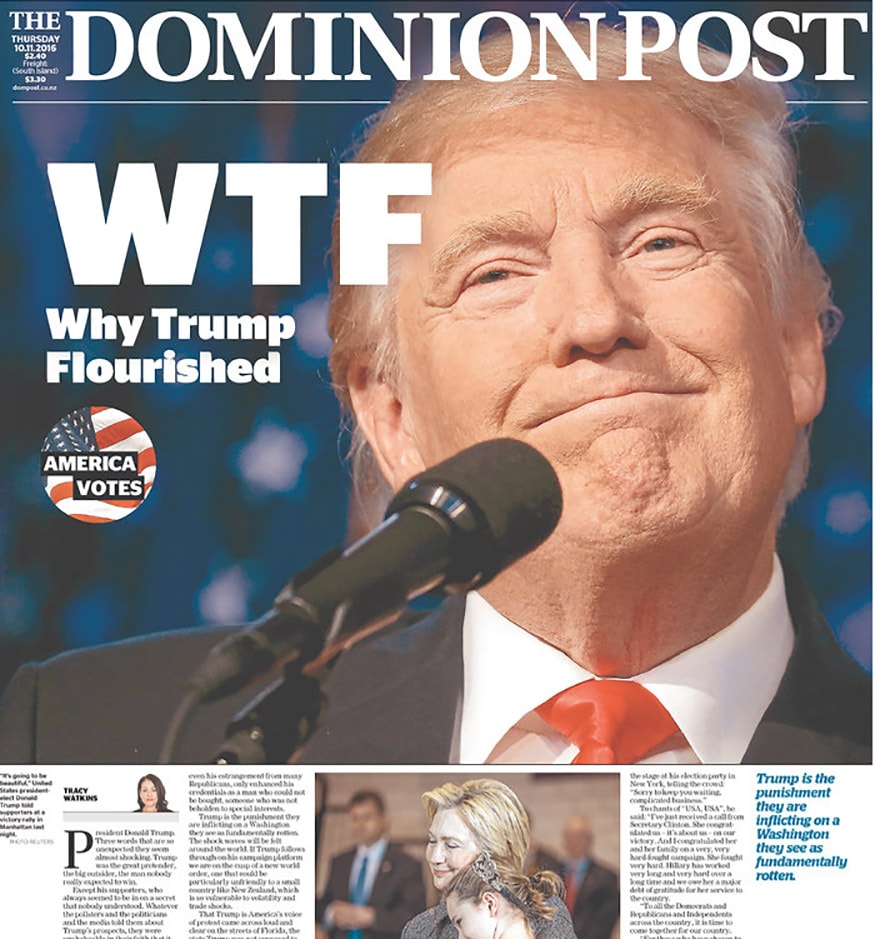 Donald Trump's Win: 10 Best Front Pages From Around The World