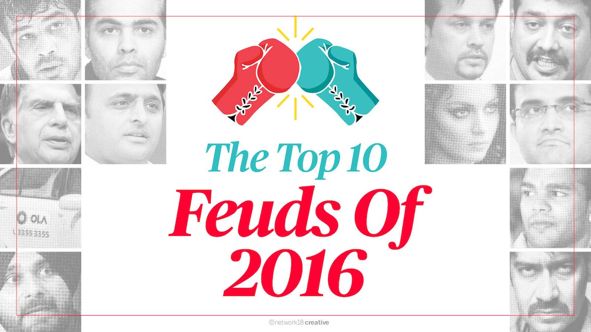 The Top 10 Feuds of 2016