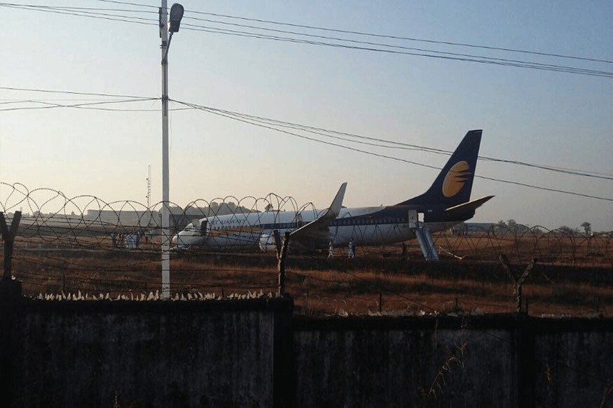 Jet Airways Flight Skids Off Runway leaving a Dozen Injured - News18
