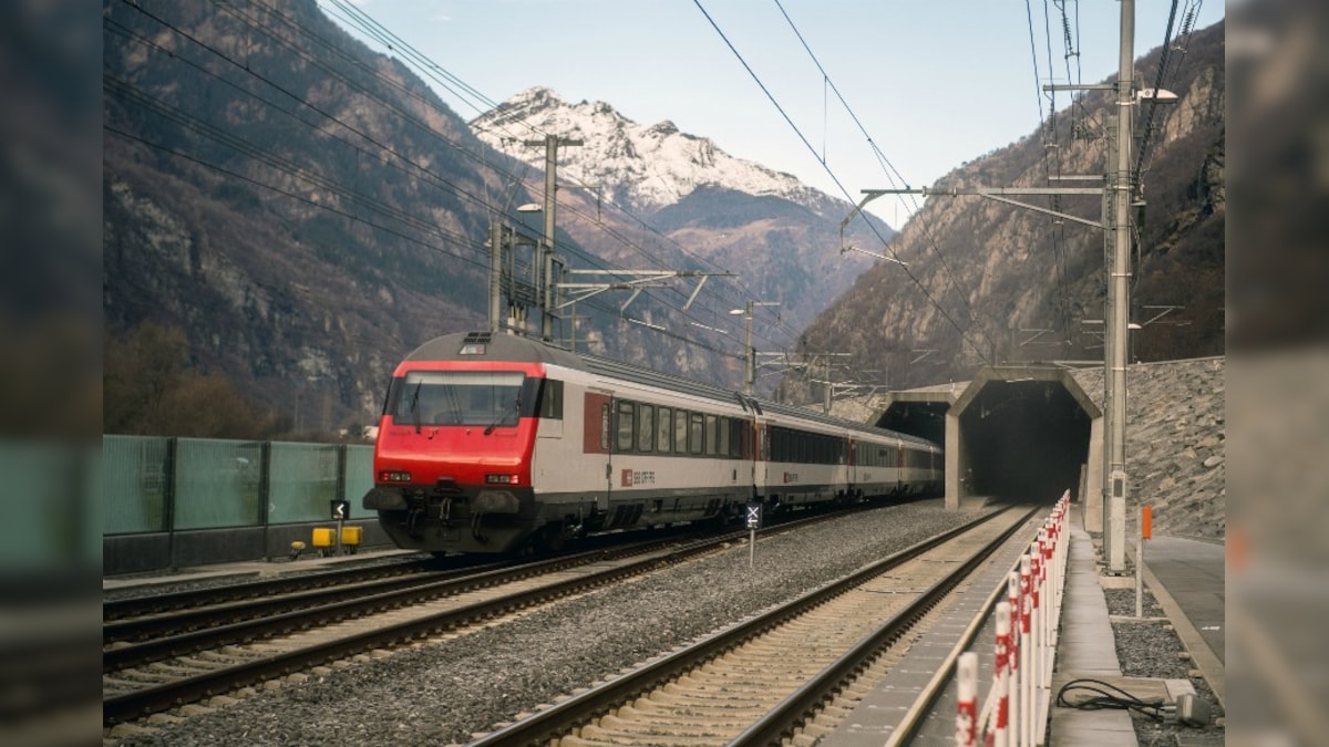 Swiss Trains Now Running Through World's Longest Rail Tunnel - News18