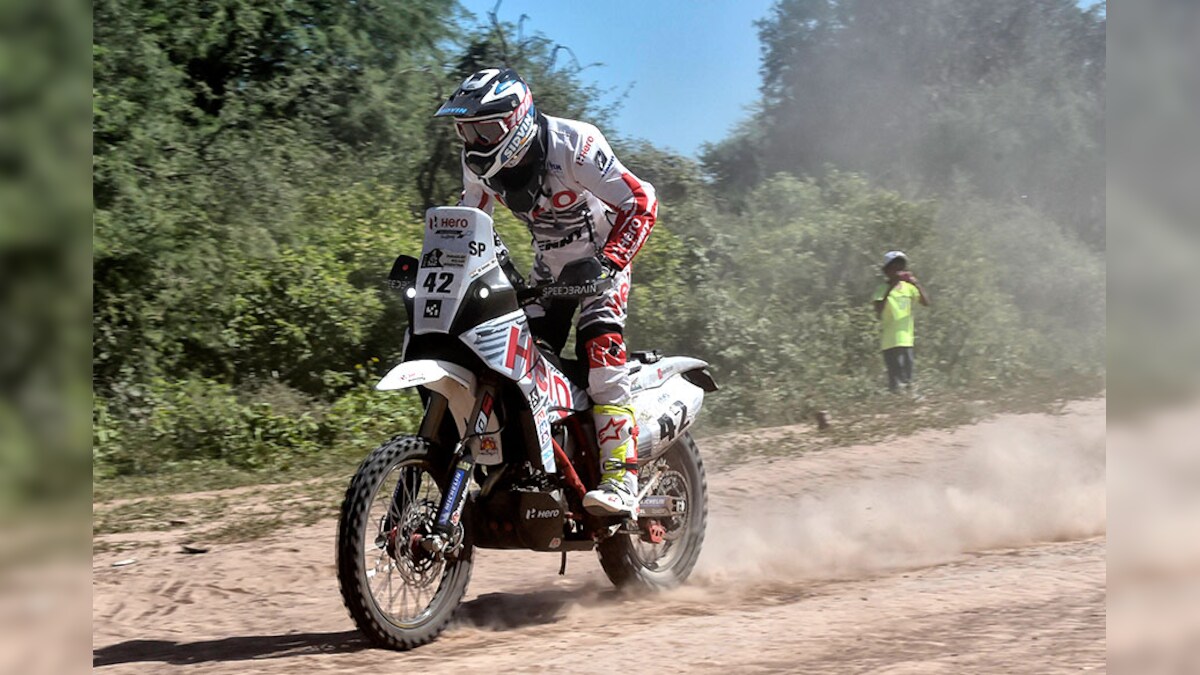 CS Santosh Gains 10 Places, Keeps Hero Motosports Dakar 2017 Campaign ...