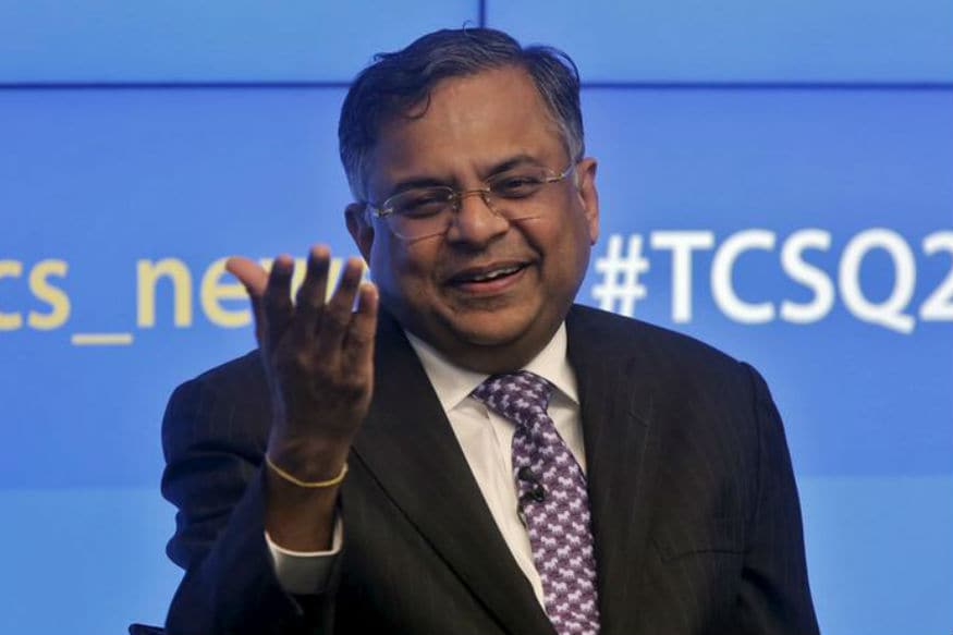 TCS Chief Natarajan Chandrasekaran is Tata Sons Chairman