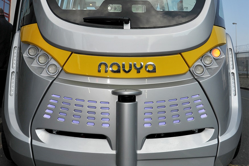 NAVYA Self-Driving Shuttle Goes to Work in Las Vegas