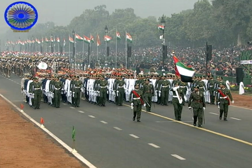 Republic Day: 149-member UAE Contingent Leads Parade at Rajpath