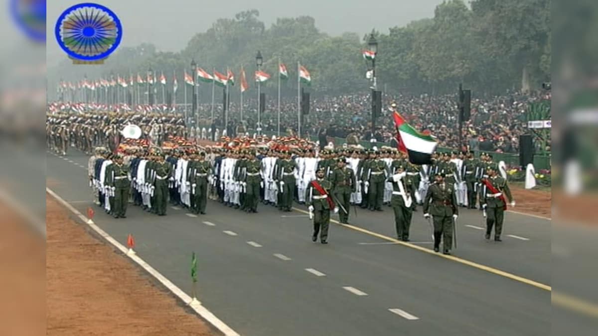 Republic Day: 149-member UAE Contingent Leads Parade at Rajpath - News18
