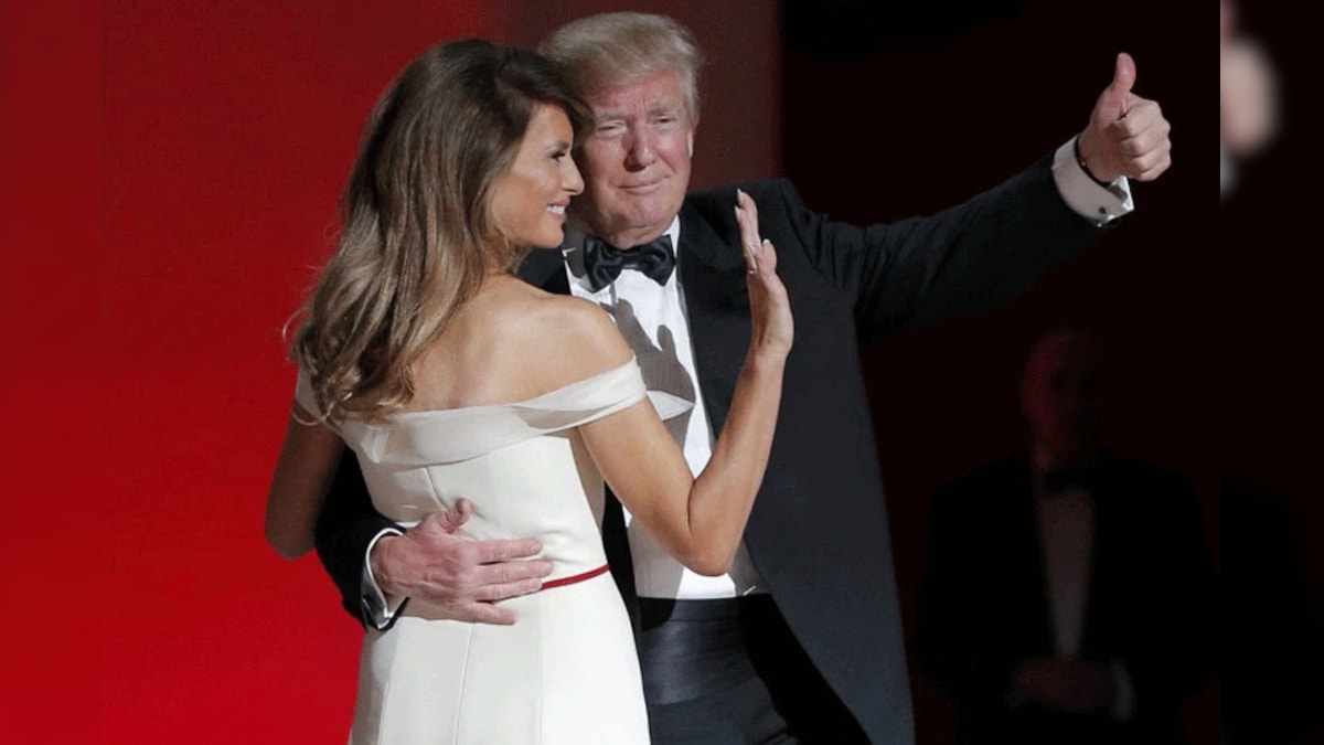 Donald Trump, Wife Melania Dance to 'My Way' at Inaugural Ball