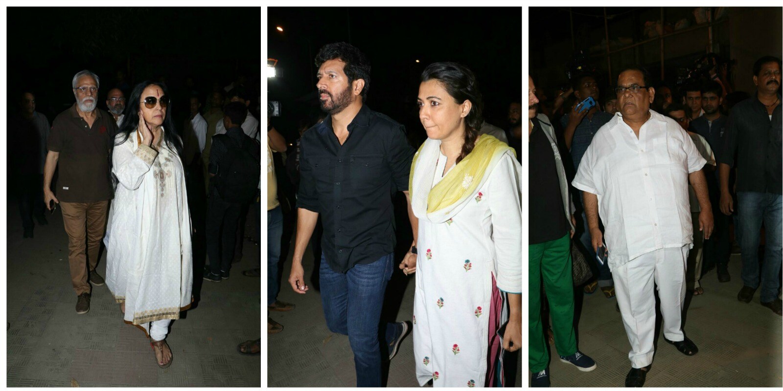 Om Puri's Last Rites Performed: Son Ishaan Lights Pyre; Big B Pays ...