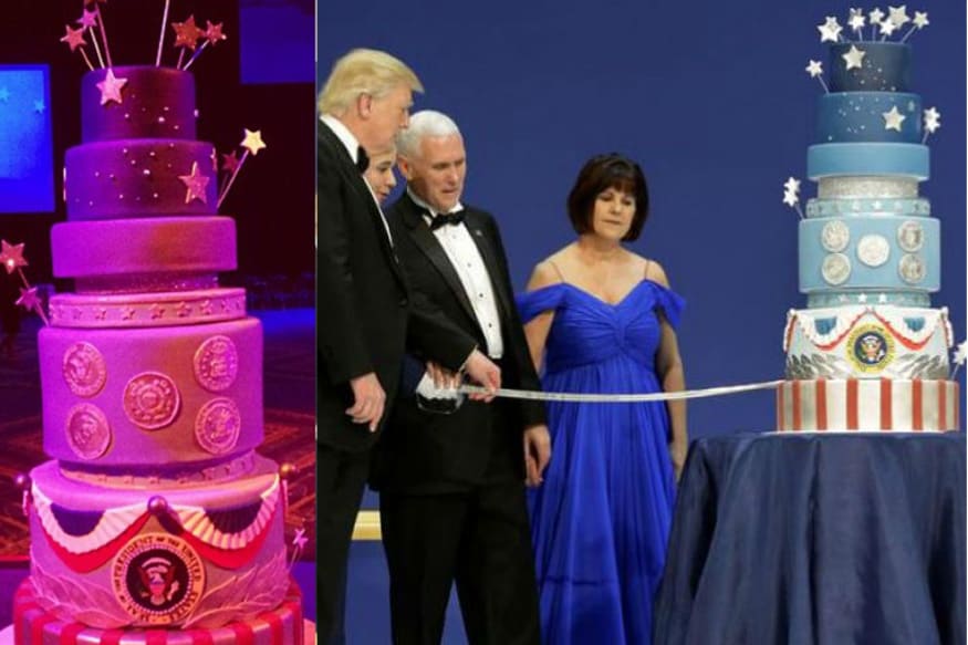 Donald Trump's Inaugural Cake Was 'Commissioned' To Look Like Obama's ...