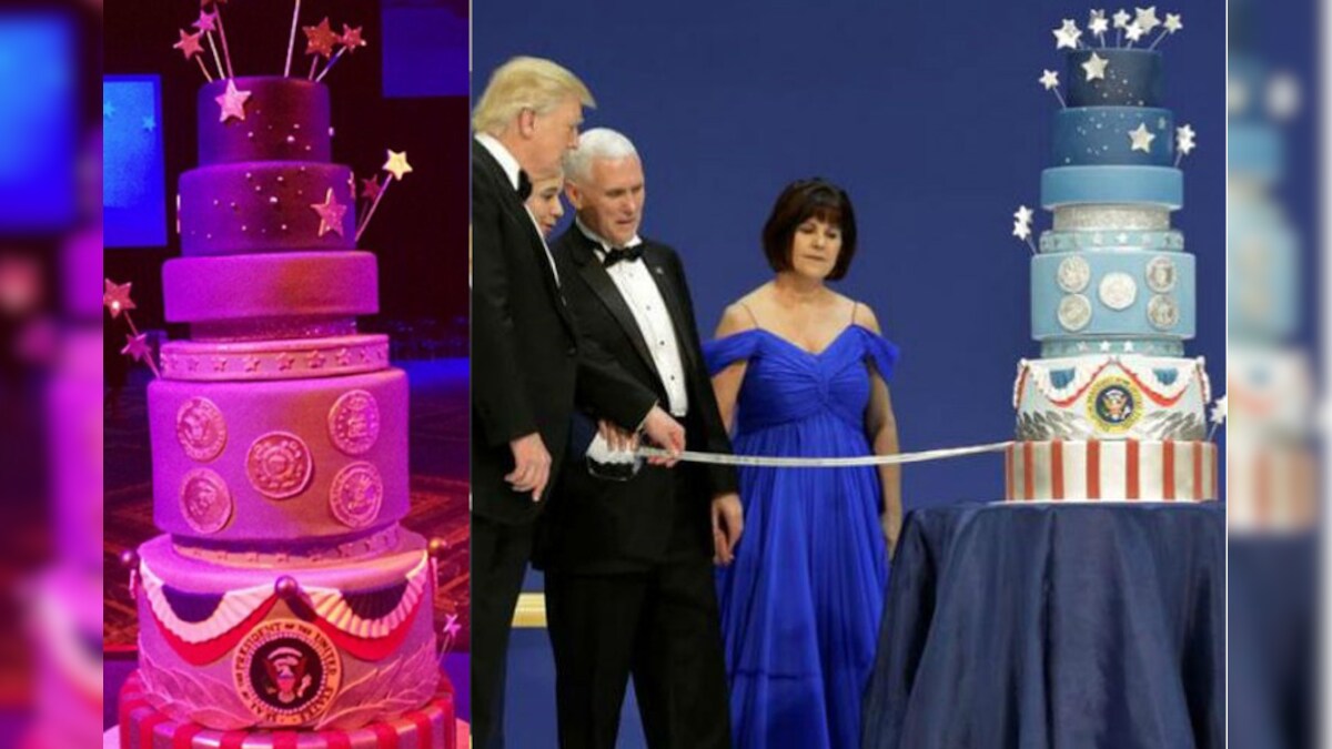 Donald Trump's Inaugural Cake Was 'Commissioned' To Look Like Obama's ...