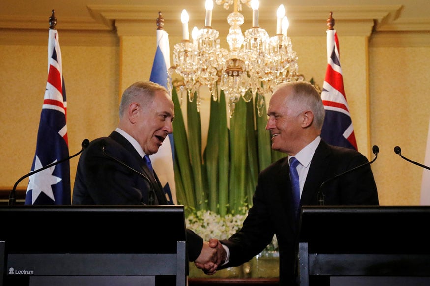 Israeli PM Benjamin Netanyahu Arrives in Australia Amid Palestine ...