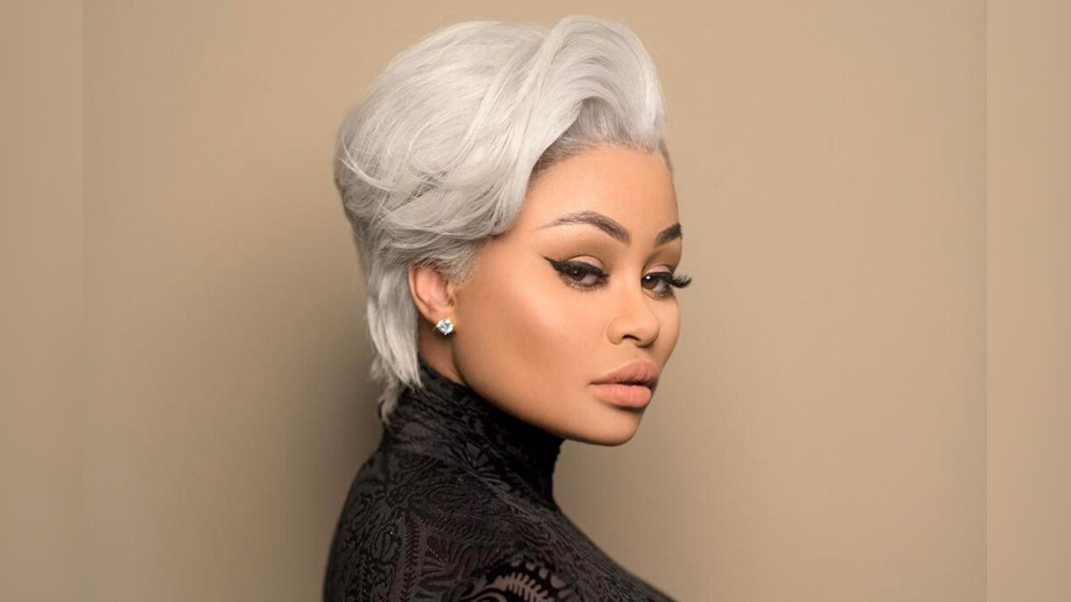 Blac Chyna Flaunts Her Gray Pixie Haircut