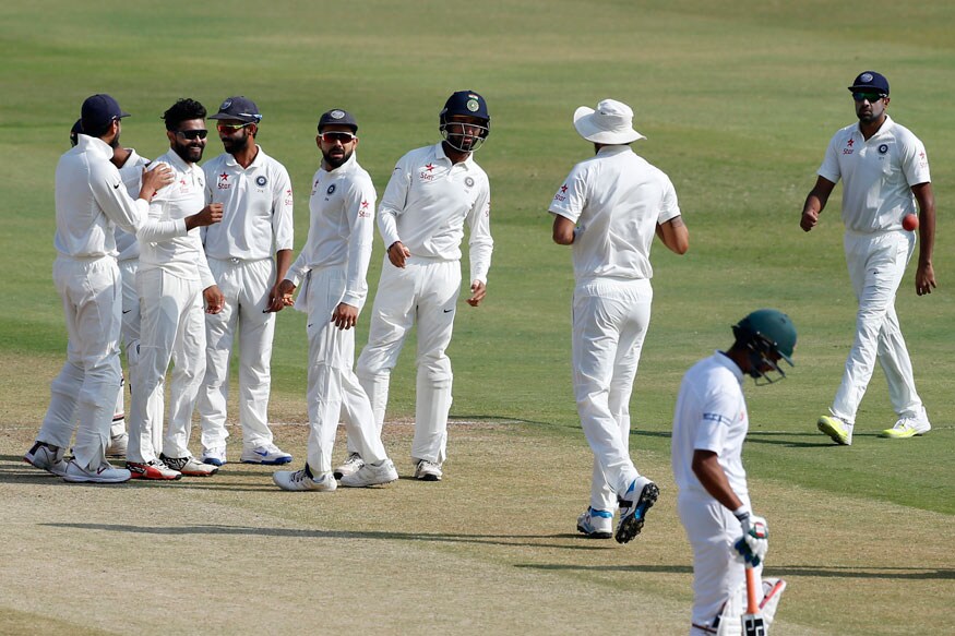 In Pics: India vs Bangladesh, Only Test, Day 5 in Hyderabad - News18