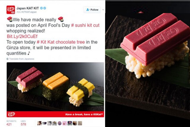 Japan's Sushi Inspired Kit Kat Comes in tuna, egg, sea urchin varieties ...