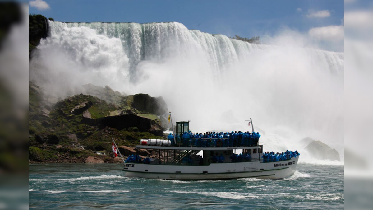 In A Rare Incident Man Survives Plunge Over Niagara Falls News18