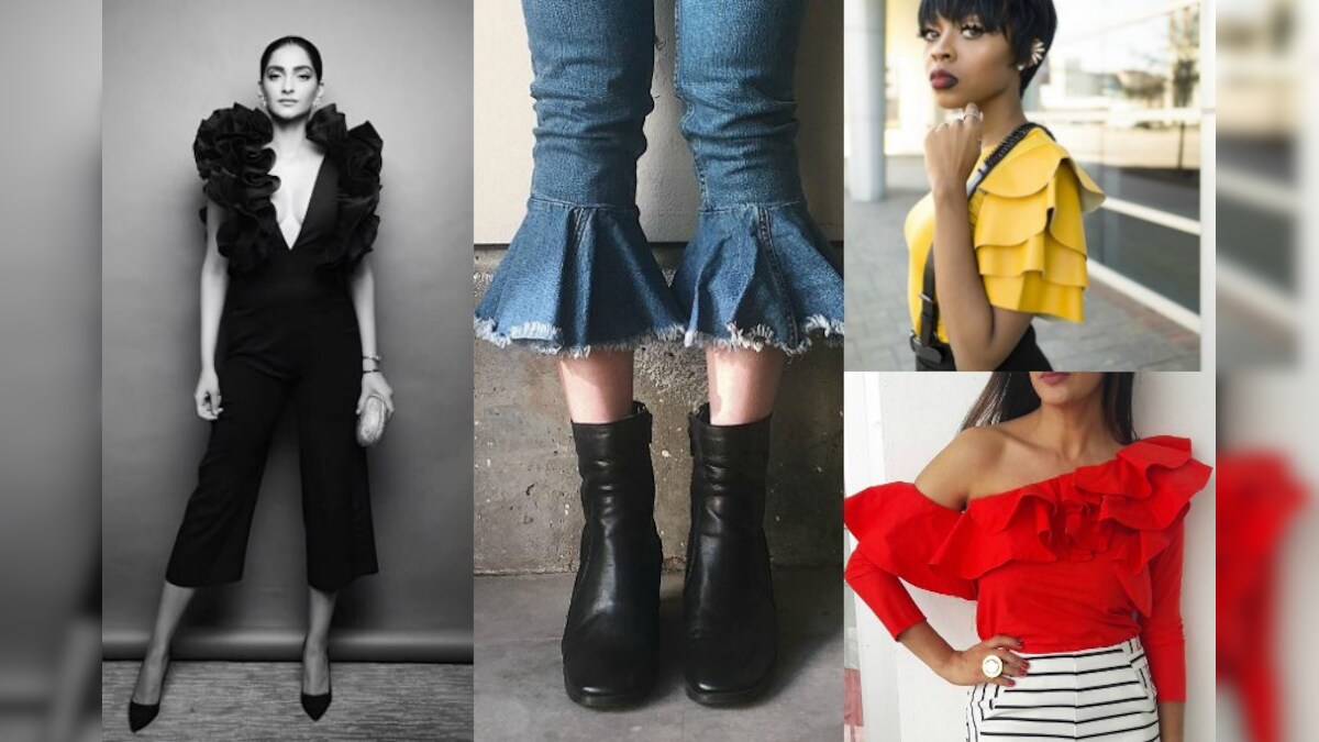 Ruffles Are Back In Trend. Here Are 5 Ways In Which You Can Sport Them ...