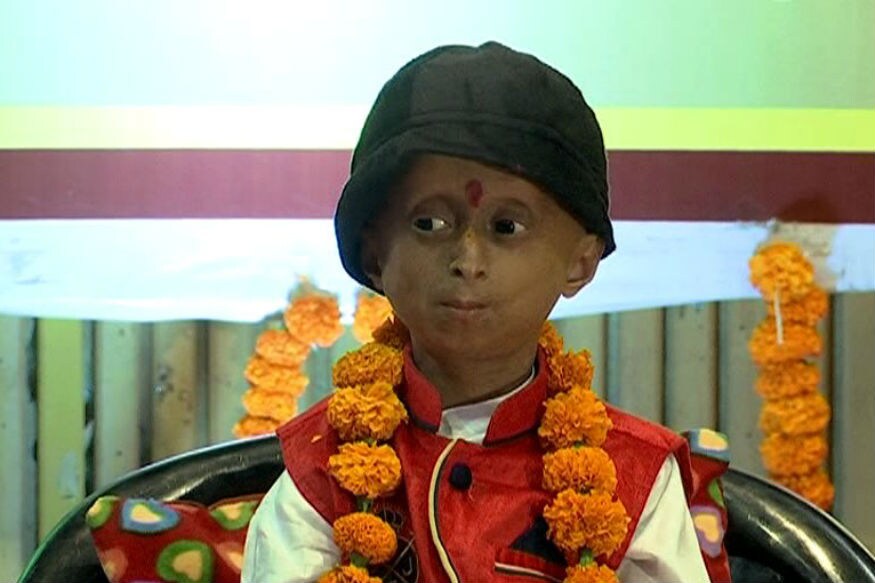 Kid Suffering From Progeria Made Child Rights Commission Chairman For a Day