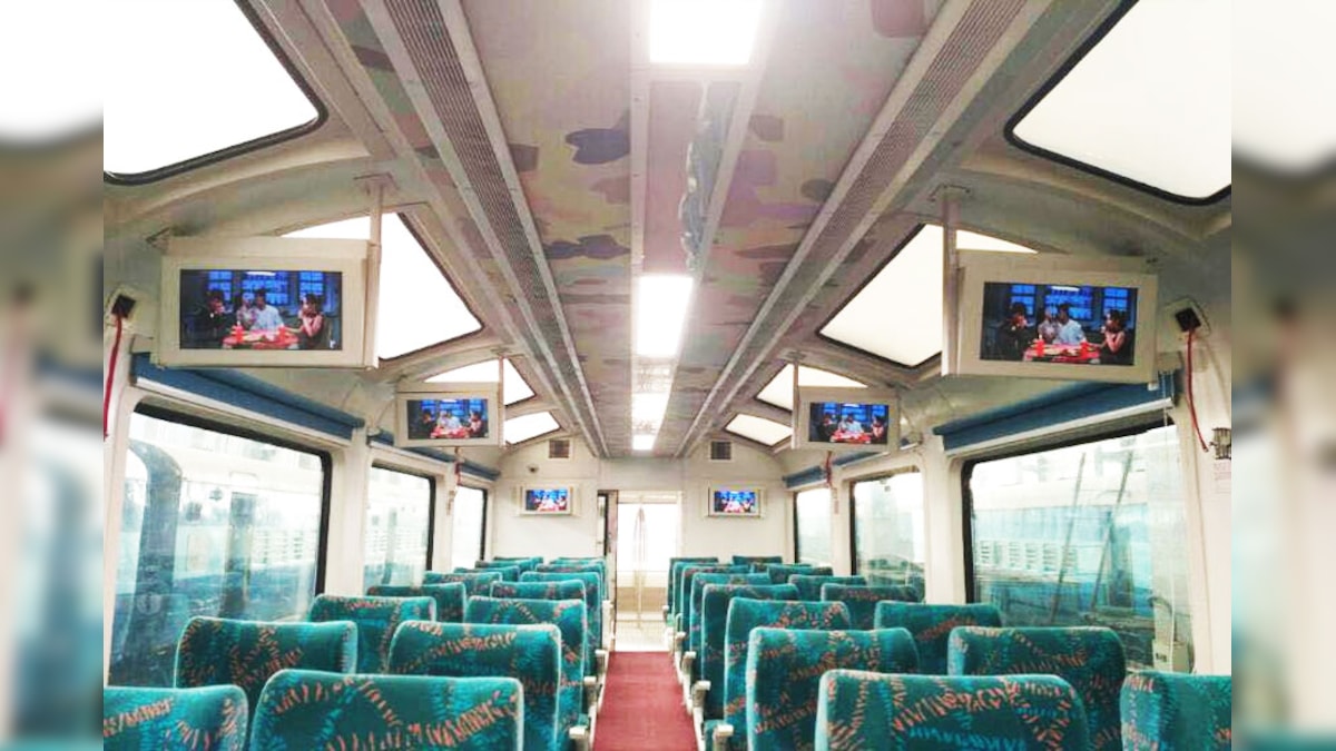 Suresh Prabhu Launches 'Vistadome' Coaches with Glass Roof, Rotating ...