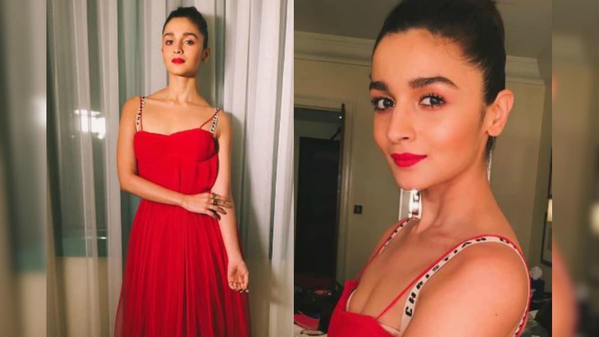 Alia Bhatt Sizzles In This Red Dior Ensemble - News18