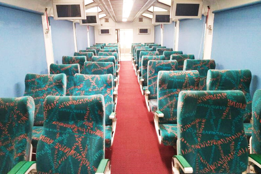 Glass Roof, Rotating Chairs: Sneak Peek Into New 'Vistadome' Coaches - News18