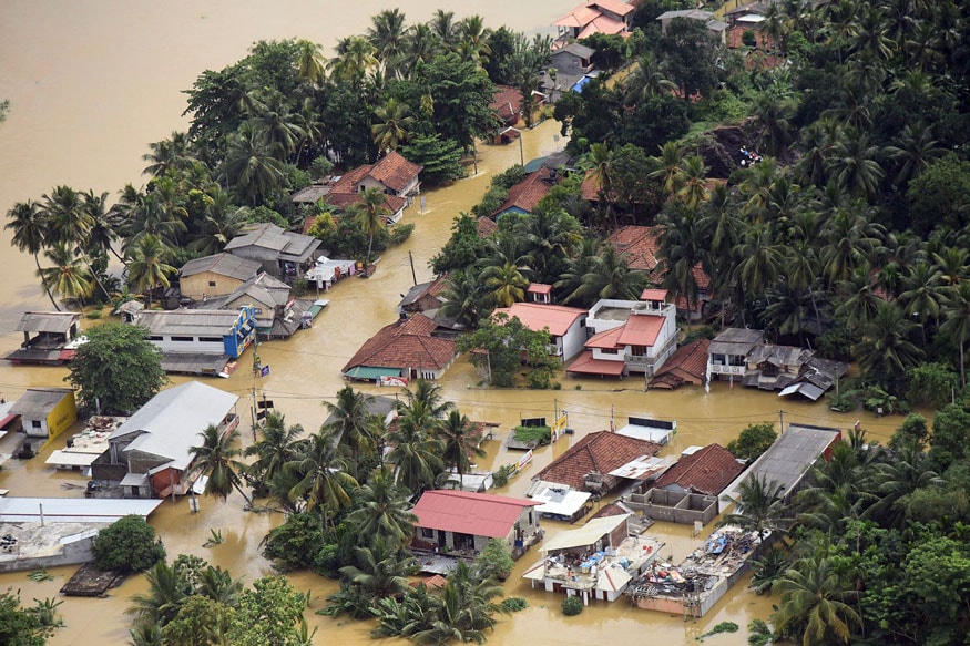 Massive flooding in Sri Lanka - News18