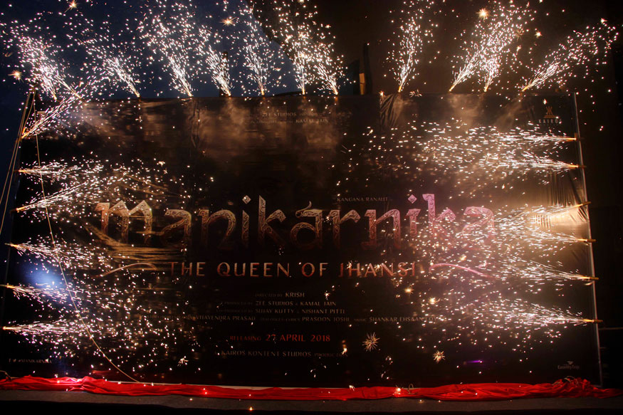 Kangana Ranaut at poster launch of 'Manikarnika: The Queen of Jhansi ...
