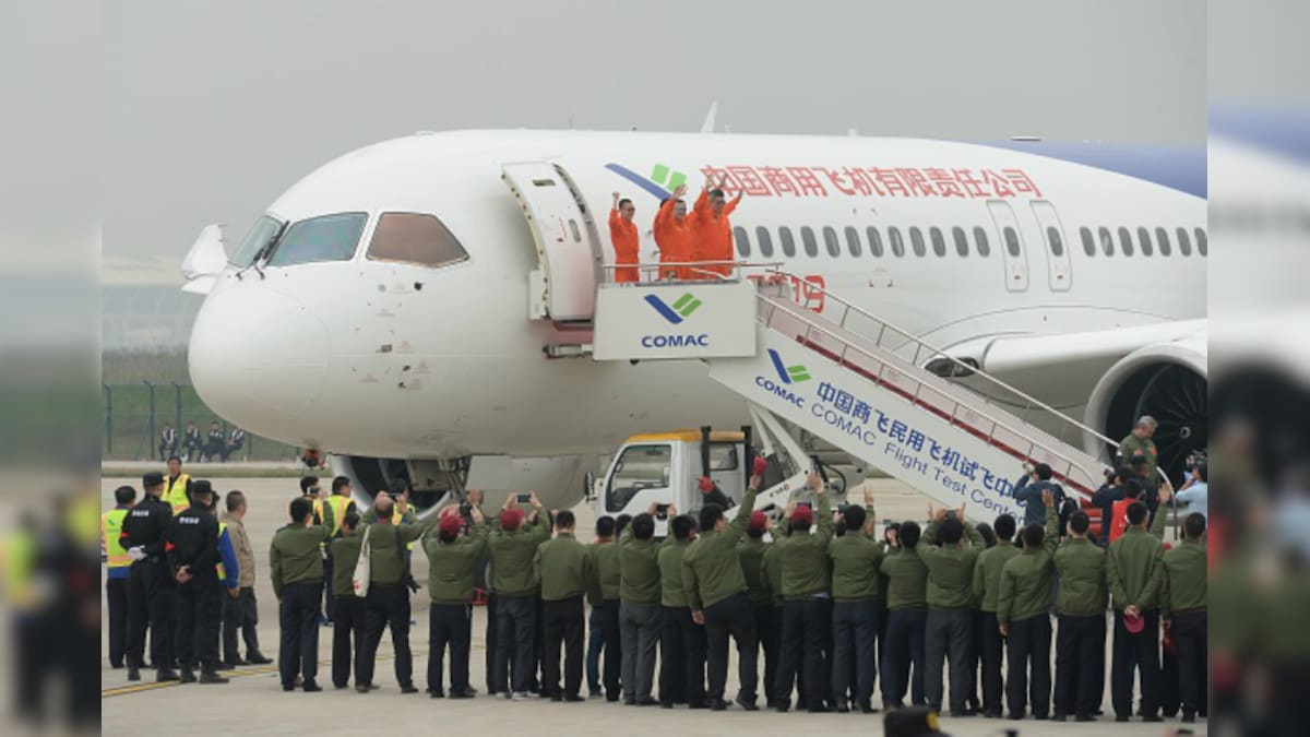 First Large China-made Passenger Plane Takes Maiden Flight - News18