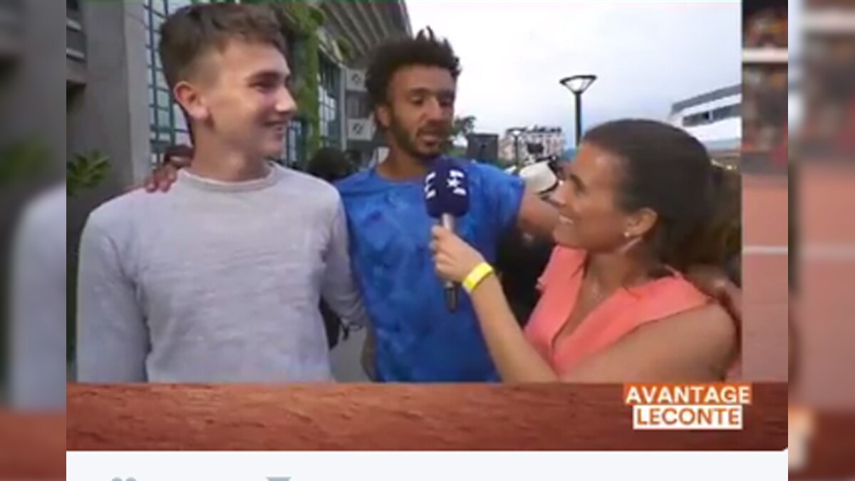 French Open: Frenchman Hamou Kicked Out After Kissing Journalist - News18