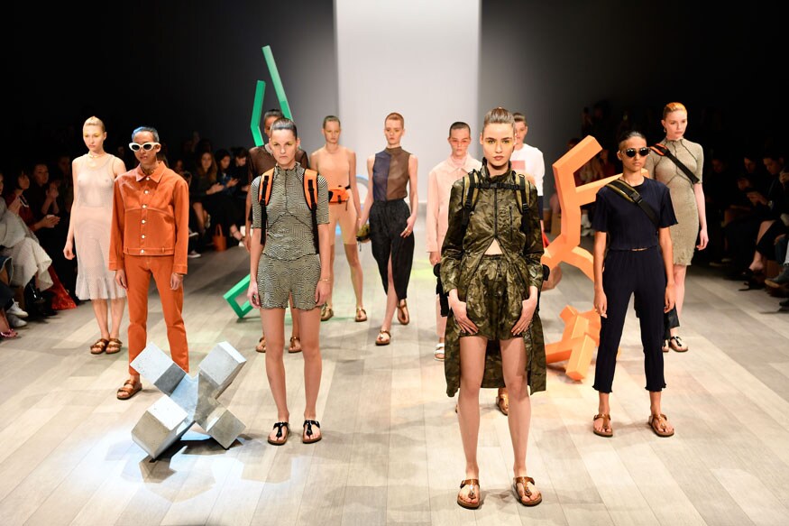 Pageant show at Mercedes-Benz Fashion Week 2017 in Sydney - News18