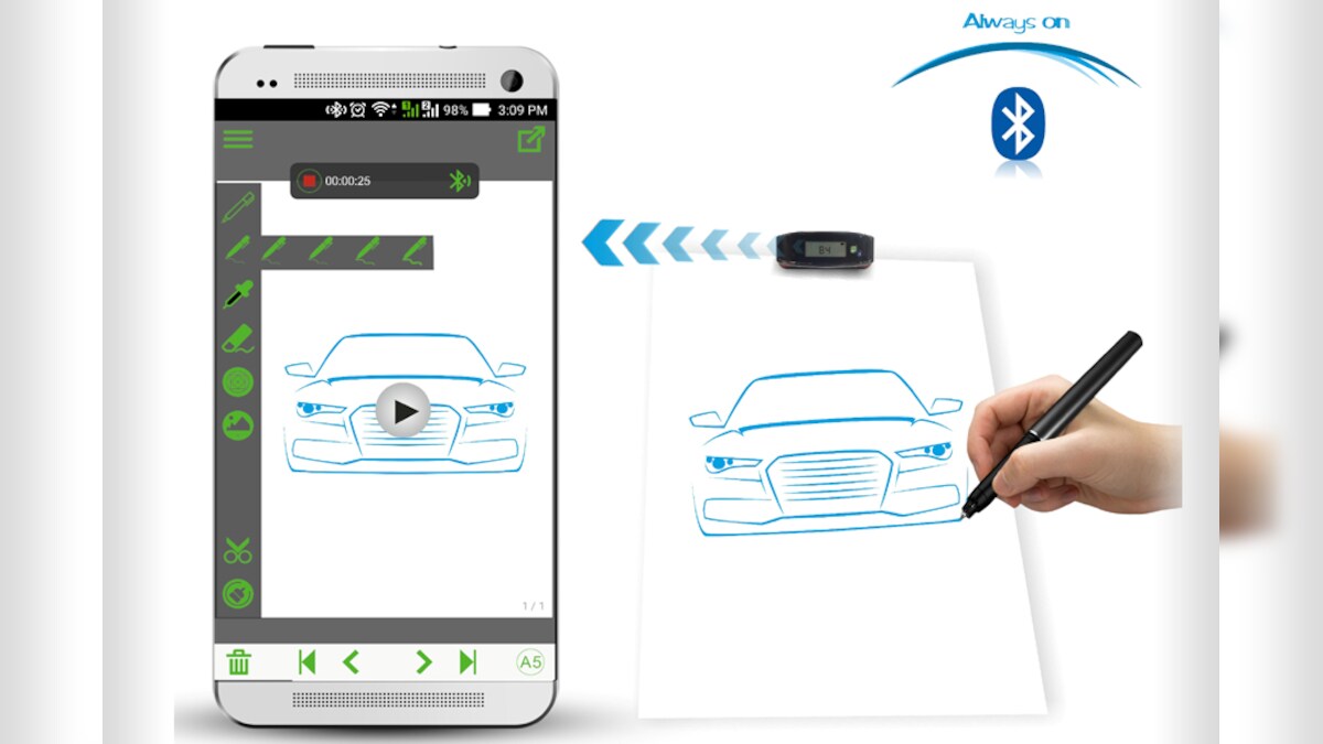 Portronics Electropen 4 For Wireless Writing, Recording Launched at Rs ...