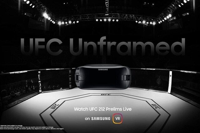 UFC 212 to Live Stream in VR For Samsung Gear VR Users - News18