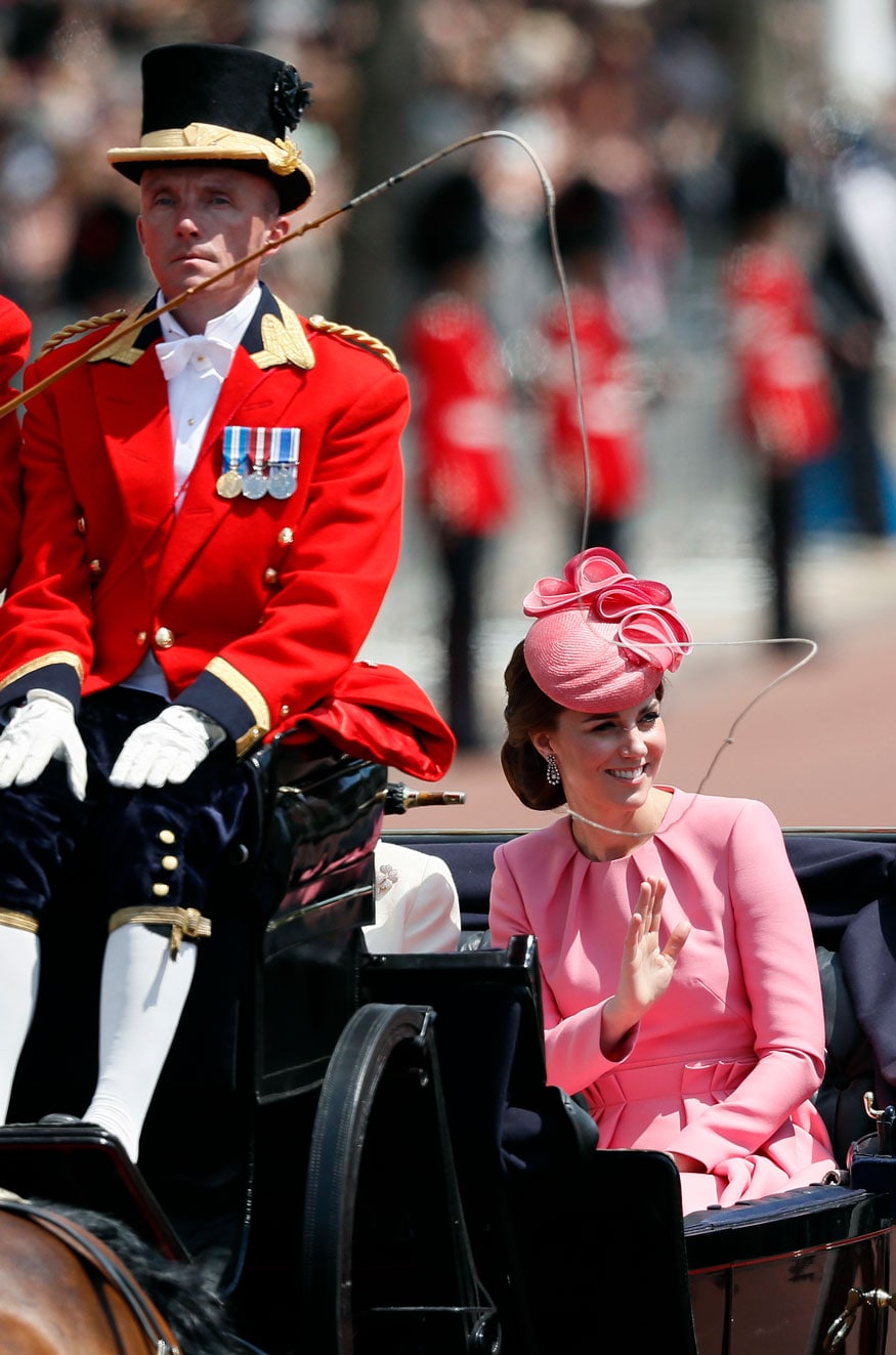 Trooping the Colour Ceremony for Queen Elizabeth's birthday - News18