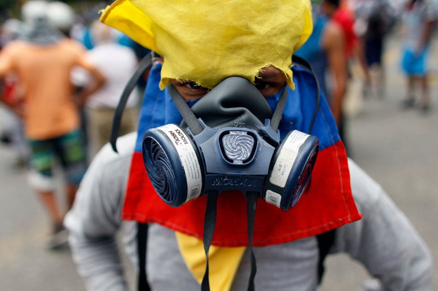 Anti-government Protests in Venezuela - News18