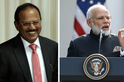 NSA Ajit Doval Rescues PM Modi at White House Media Event - News18