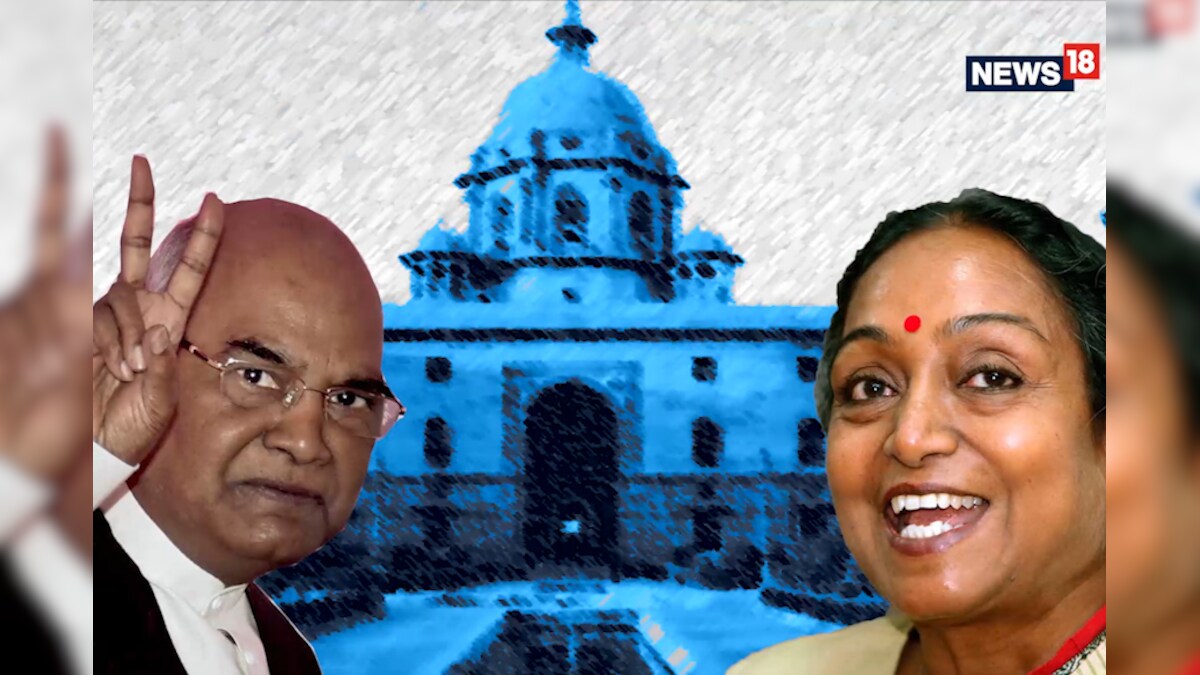 Race To Rashtrapati Bhavan Ram Nath Kovind Vs Meira Kumar News18
