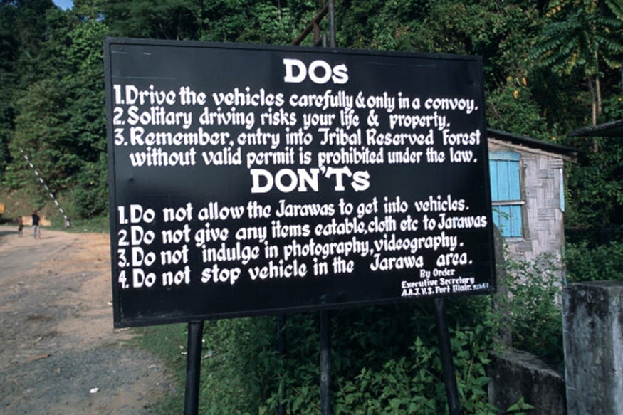 'A' For Anipatang Not Apple For 150 Jarawa Kids in Andaman