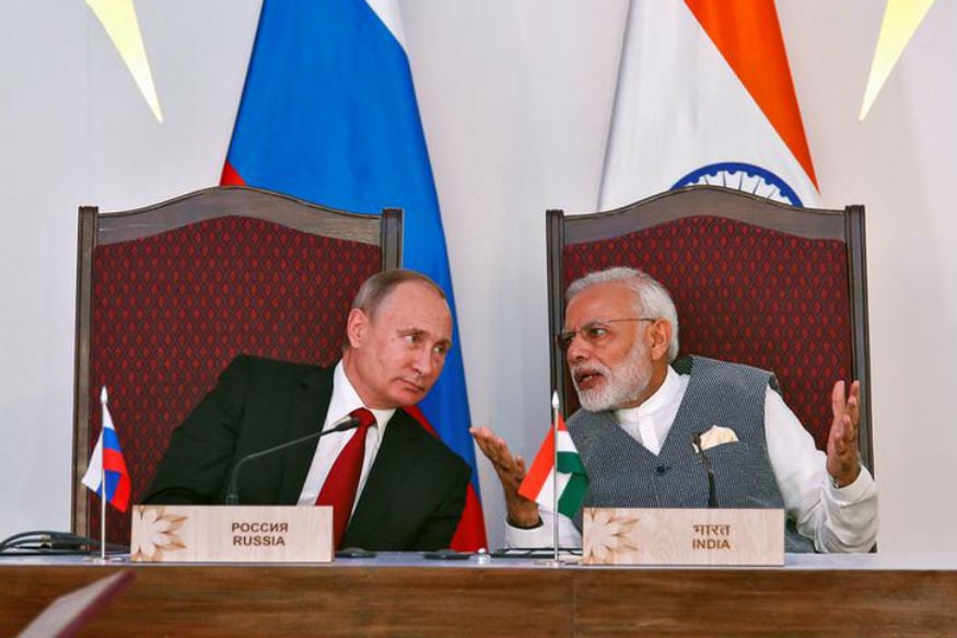 As Modi Arrives in Russia, Officials Race to Iron Out Nuclear Deal Details