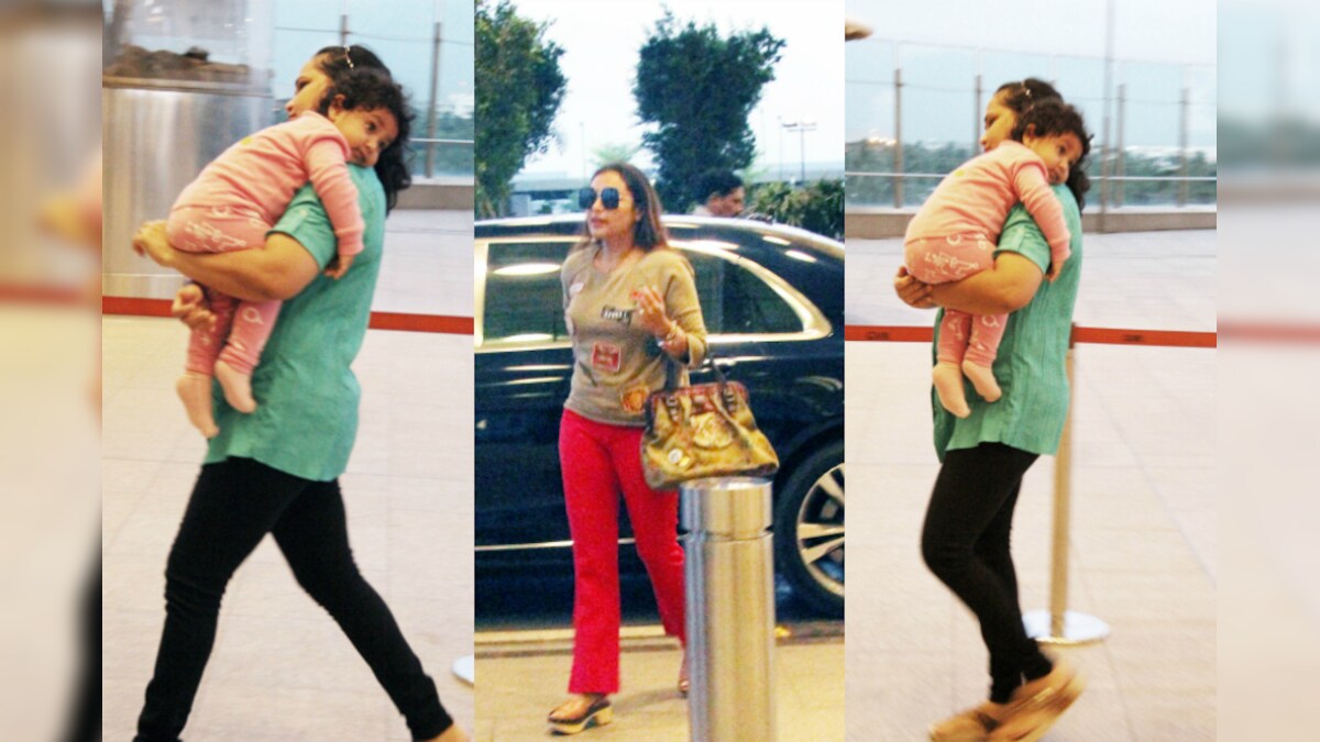 Rani Mukerji, Daughter Adira Make a Casual Yet Stylish Appearance At ...