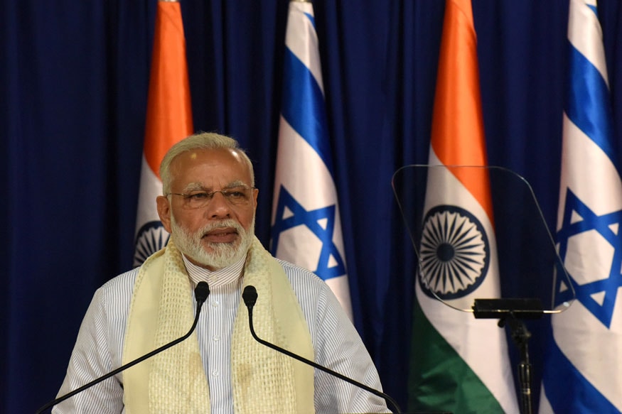 PM Narendra Modi in Israel - News18