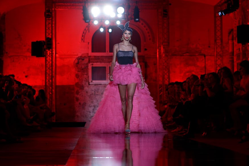 Spring/summer 2017-2018 fashion show in Barcelona - News18