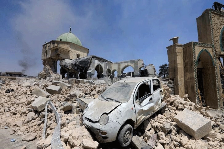 Iraqi Forces Recapture Al-Nuri Mosque in Mosul, But Only Rubble Remains
