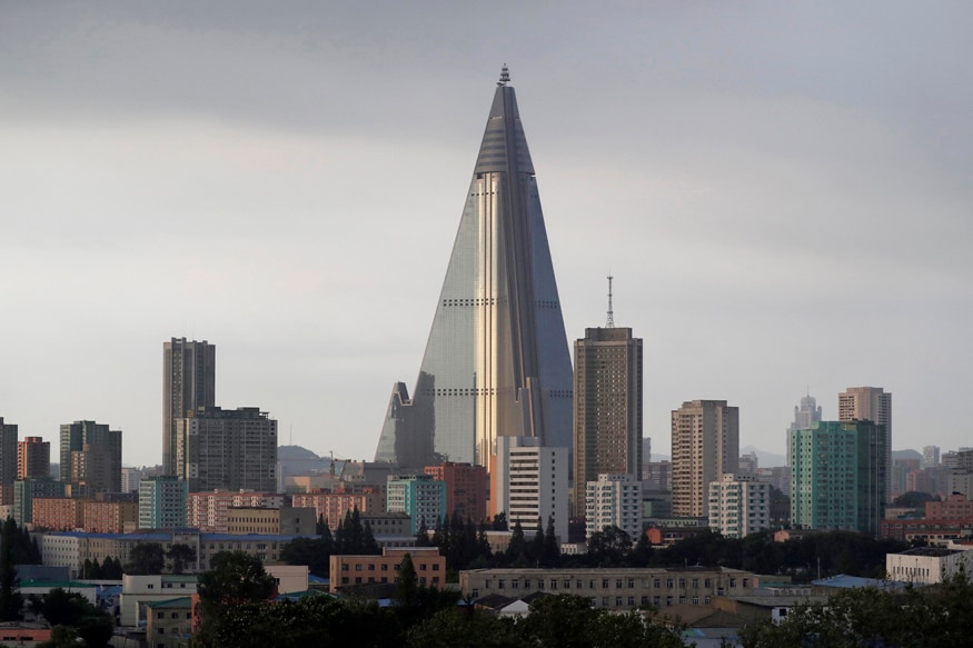 Under ICBM's Red Glare, North Korea Pretties up Its 'Pyramid'