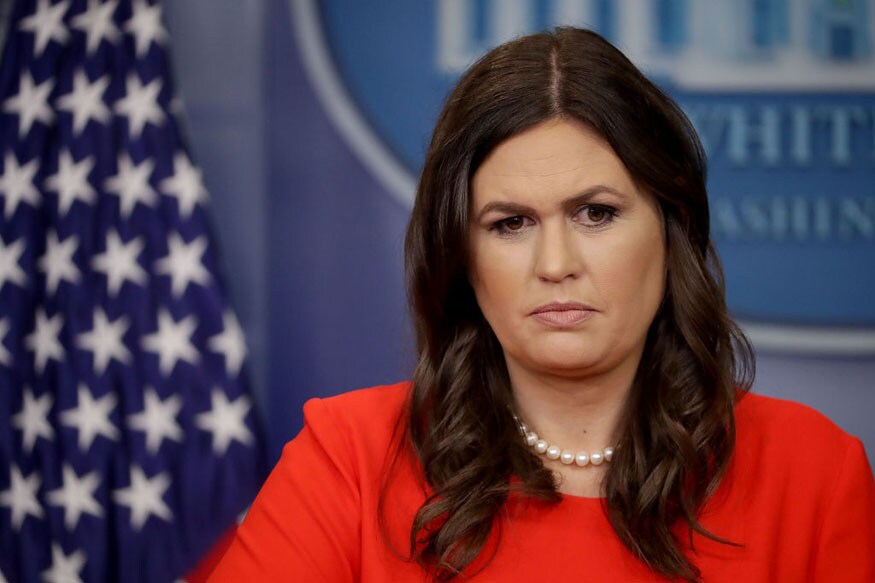 Sarah Sanders Brings Sardonic Wit, Southern Drawl to White House Podium