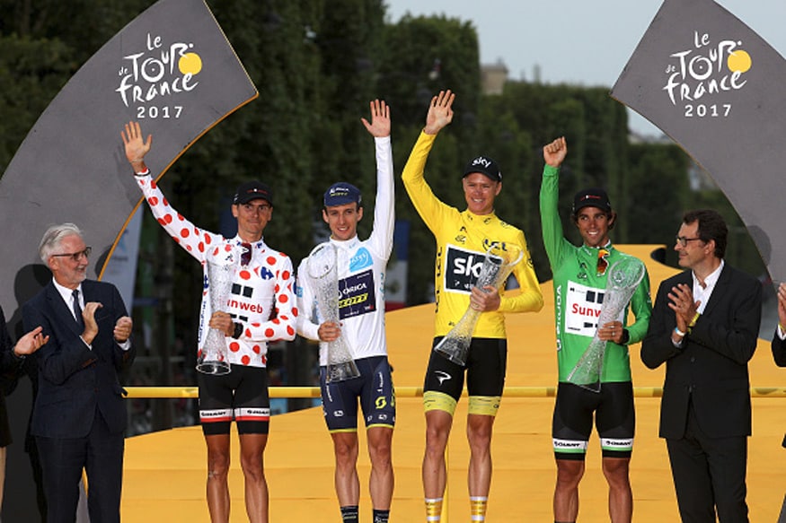 Chris Froome Wins Fourth Tour de France, 'Honoured' to be With Greats