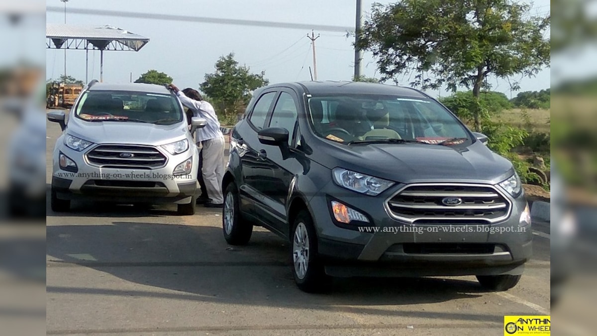 Ford Ecosport Facelift Spotted, Looks Revealed - News18