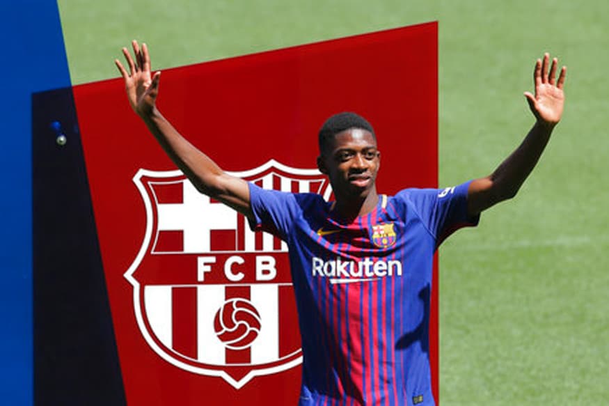 Barcelona's New Boy Dembele Eyes Winning Titles With the Club - News18