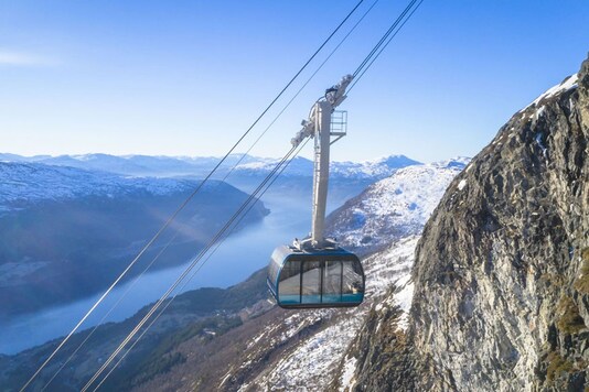 Norway's Newest Attraction Billed as One of The Steepest Cable Cars in ...